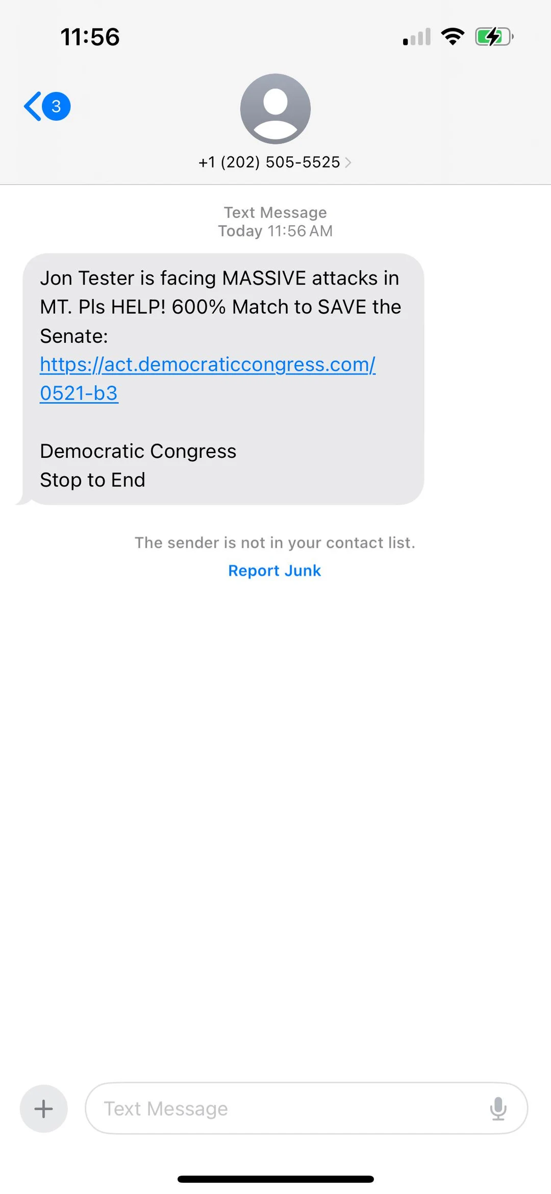 I keep getting spam messages from different numbers | Scrolller
