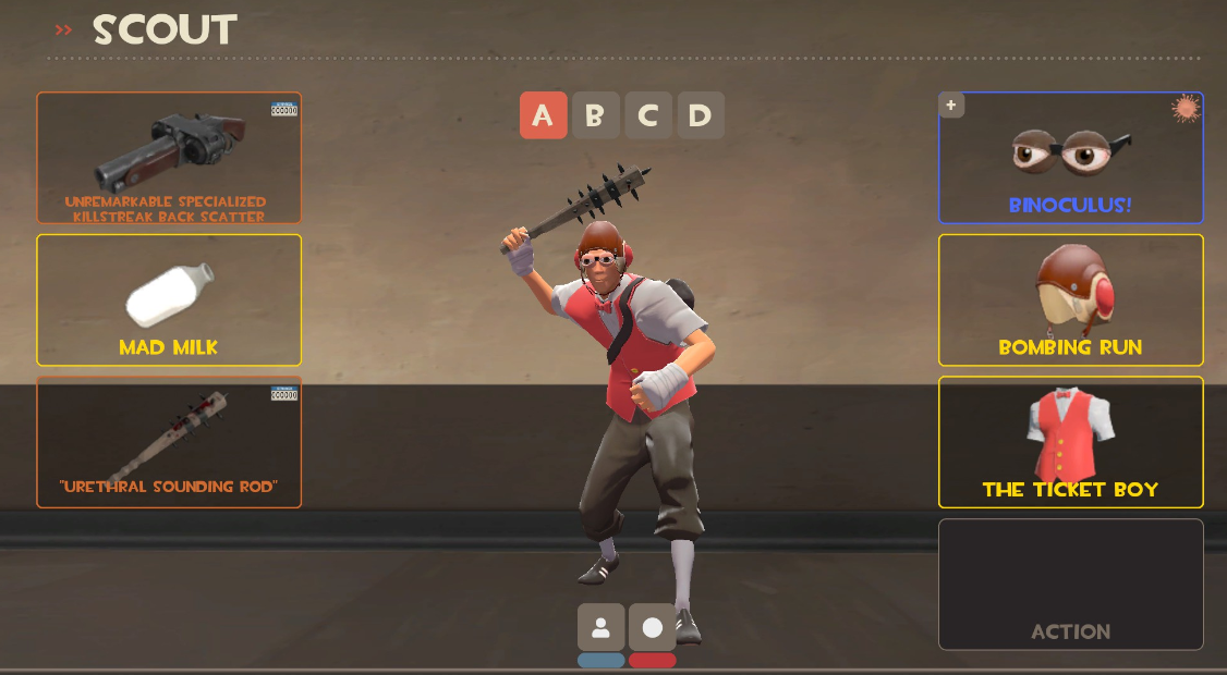 Rate my penis scout loadout | Scrolller