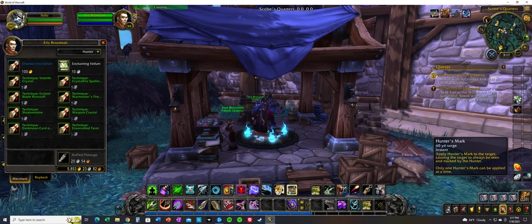 Why does my Scribe Hut vendor sell Enchanting Vellum but not Light Parchment??? | Scrolller