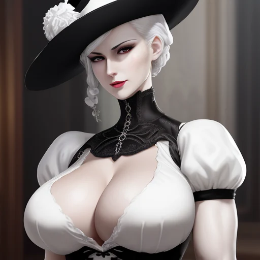 Lady Dimitrescu opens the door... | Scrolller