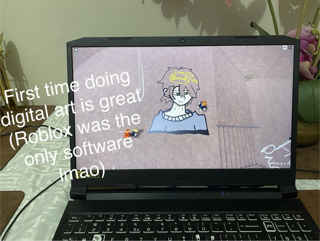 First digital art was from roblox lmao | Scrolller