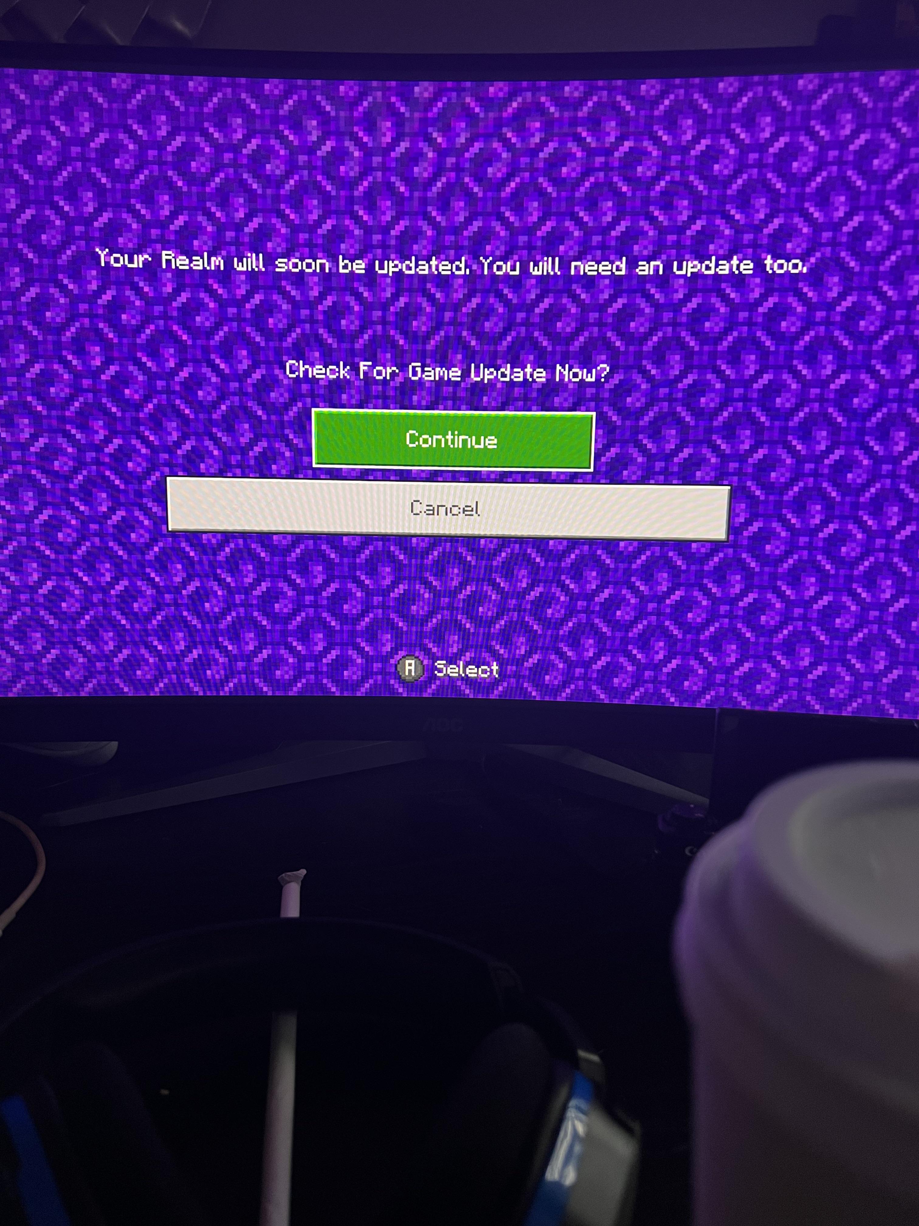 I tried updating from the hone screen,downloading the world and replacing the original realm, my ...