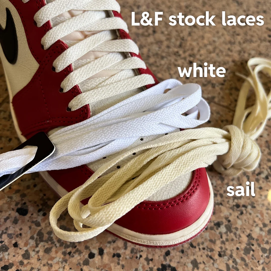 Guys does anyone know where to get replacement laces for L&F stock ‘white’ laces? I tried white ...