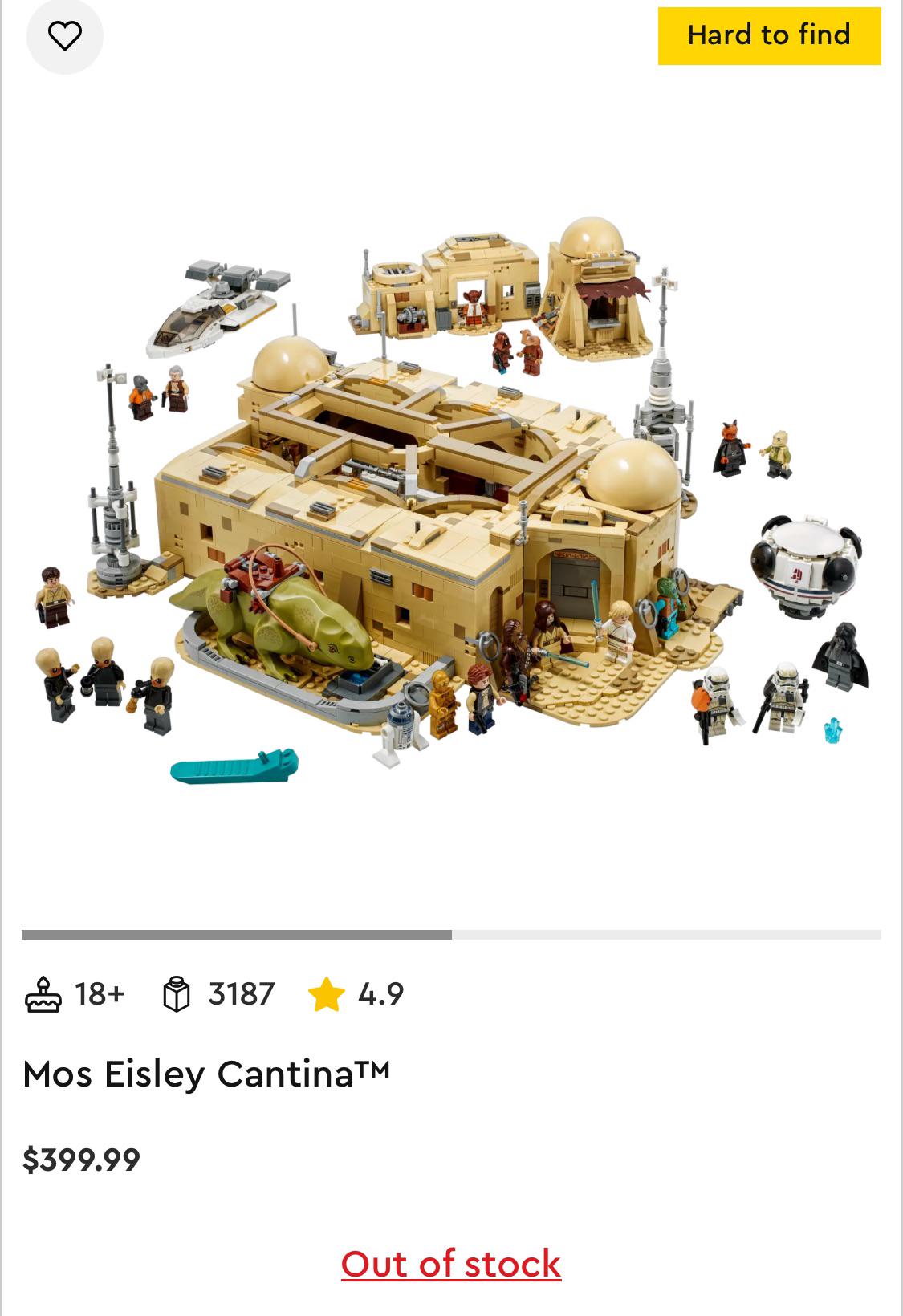 Mos Eisley 75290 retired? | Scrolller