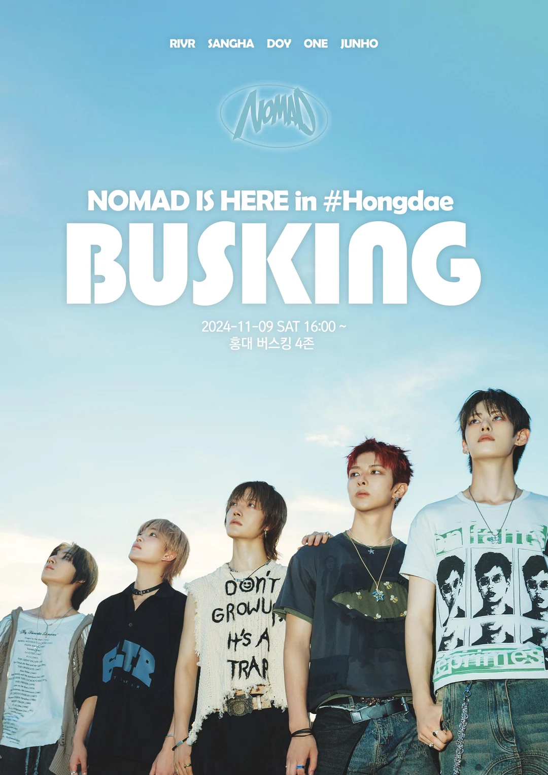 NOMAD - 2024 Hongdae Busking (Poster) | Scrolller
