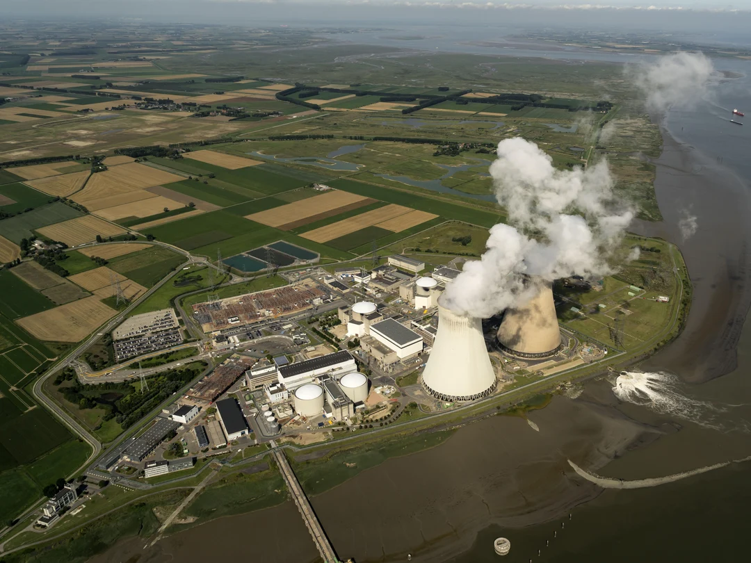 The Doel nuclear powerplant in Belgium | Scrolller