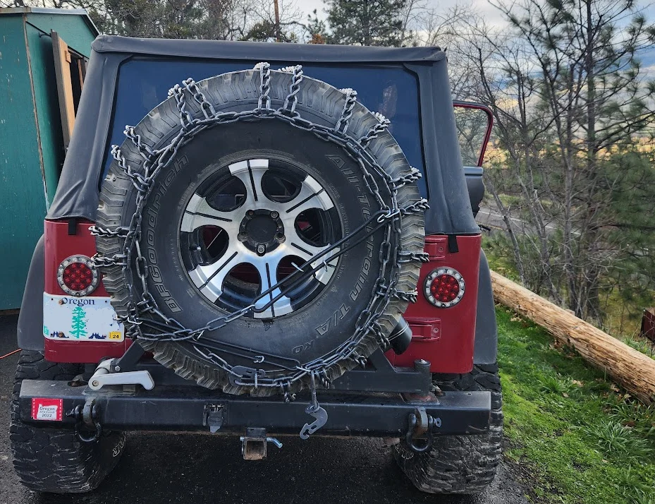 Tire chain storage | Scrolller