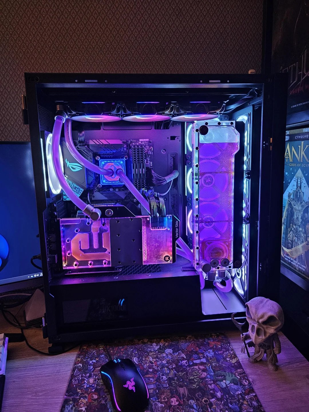 First custom loop build. Older components, but still new to me. | Scrolller