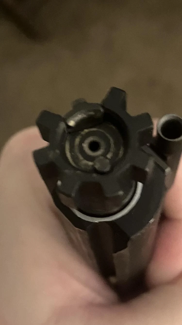 Are these markings consistent with a brand new bolt? | Scrolller