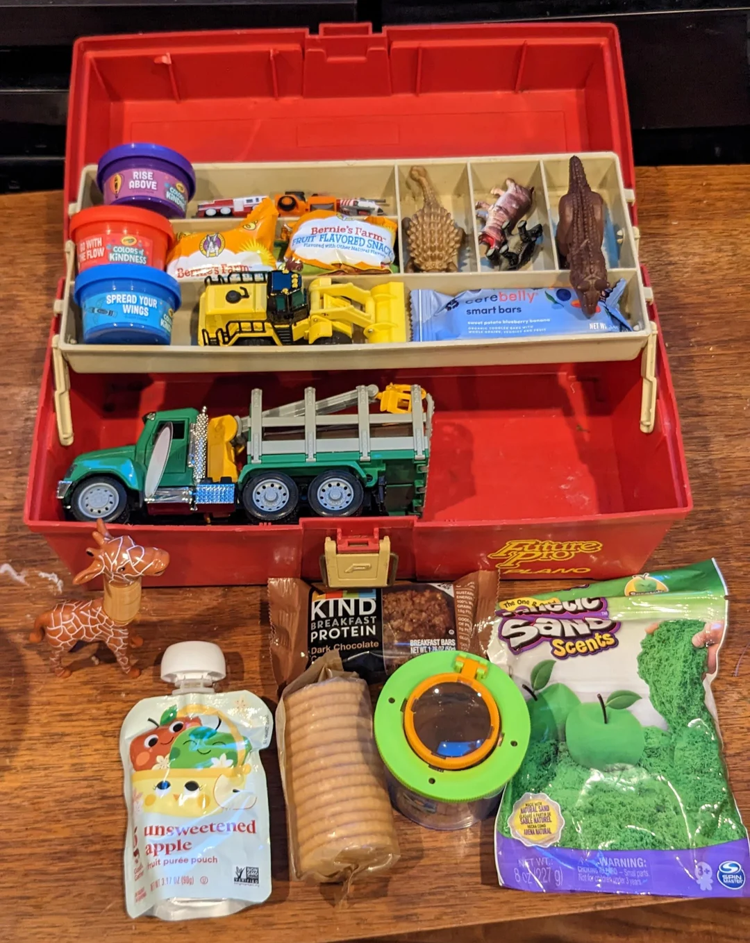Set up my old tackle box for my kids | Scrolller