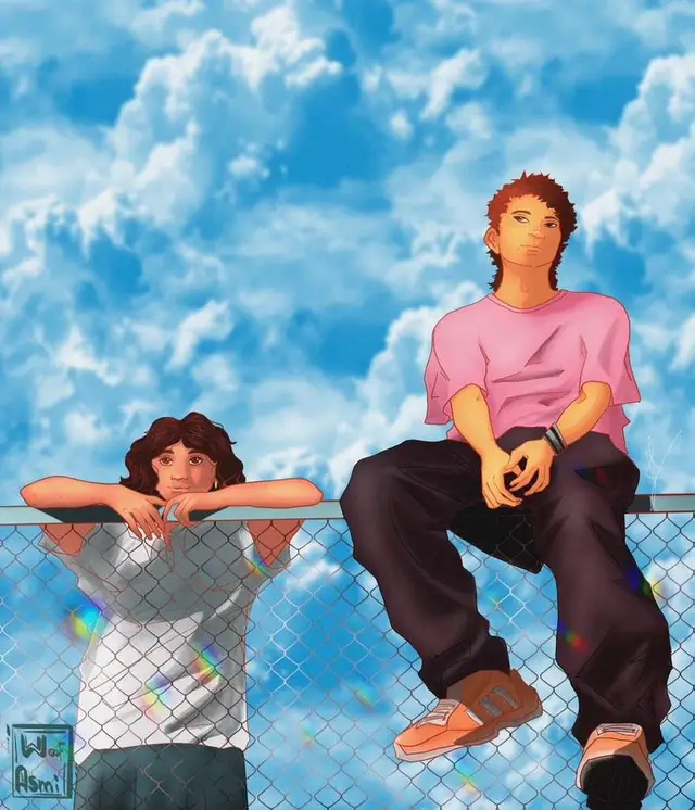 Chilling on rooftop | OC | Procreate | Scrolller