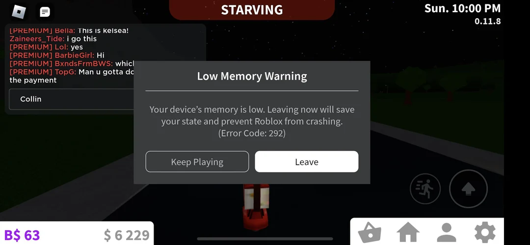 My game keeps crashing and showing this. What do you guys think I should do? | Scrolller