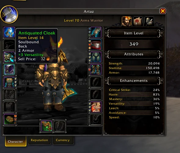 Guys my Timerunning Cloak is strange | Scrolller