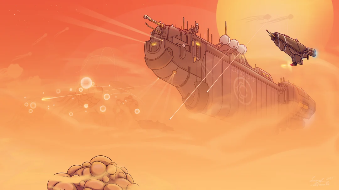 Giant Freighter | Scrolller