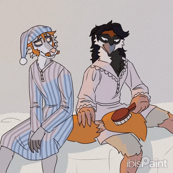 Tail brushing ♡ (by me) | Scrolller