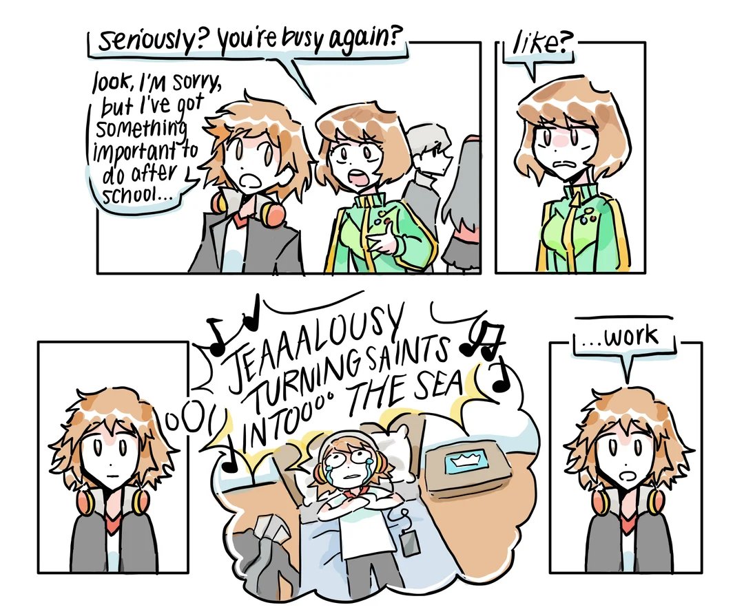 What Yosuke Does After School [art by @fizzi_ly] | Scrolller