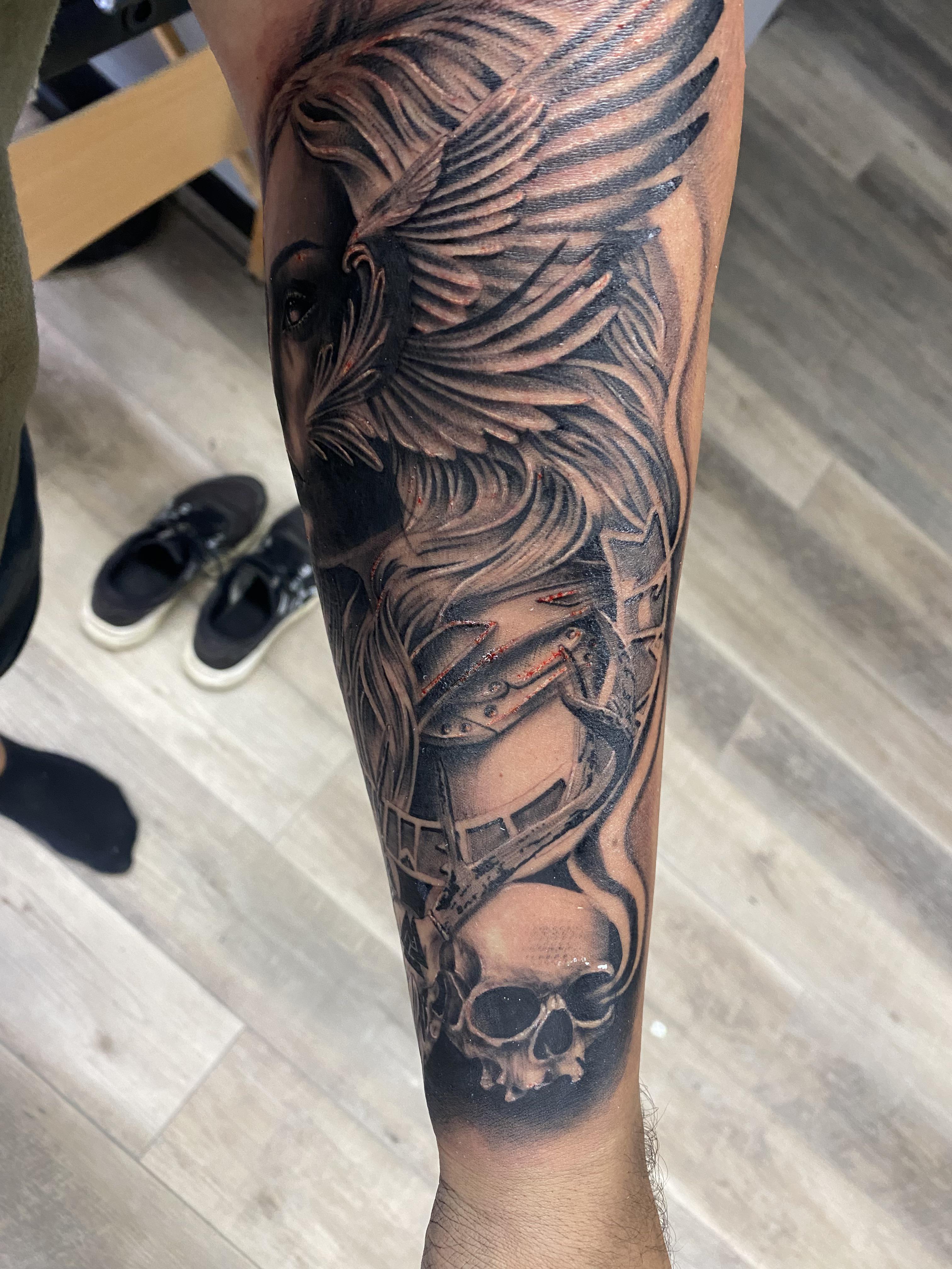 My bad sketch vs part one of the final product | Scrolller