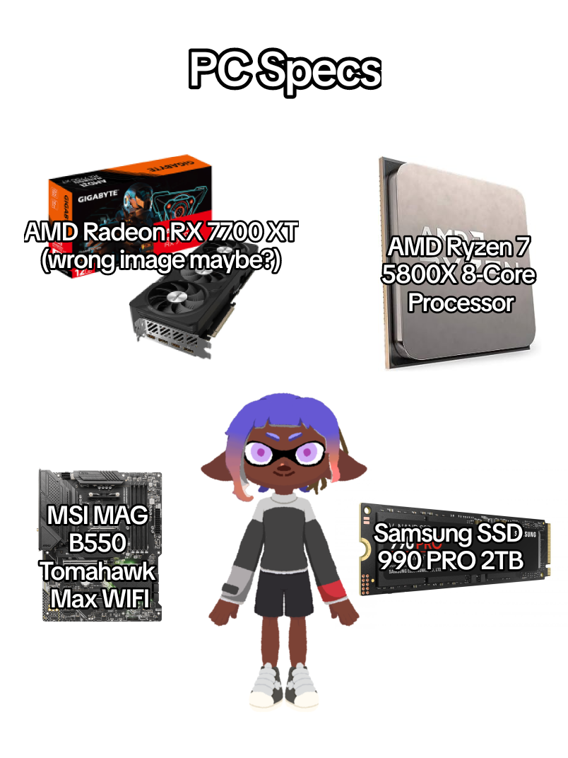 My setup specs! | Scrolller