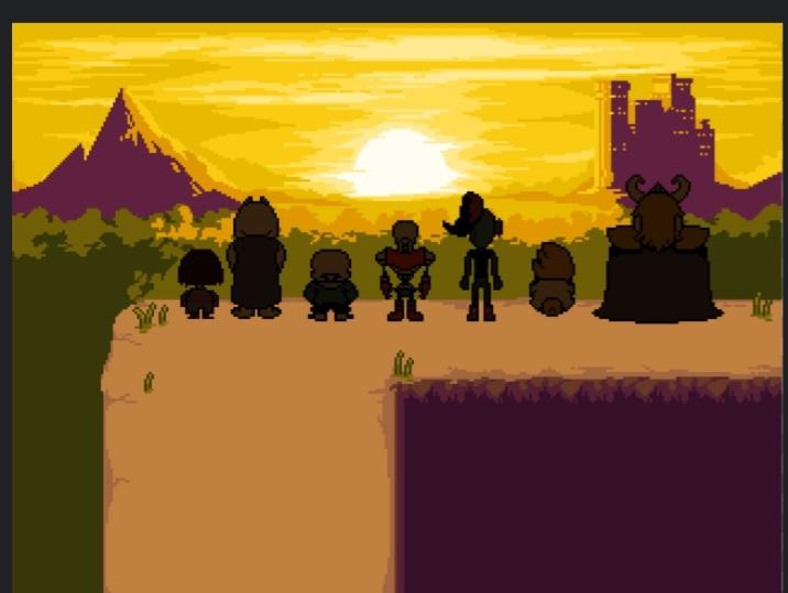 Uh...vis this Minecraft's pacifist ending? (Original creation) | Scrolller