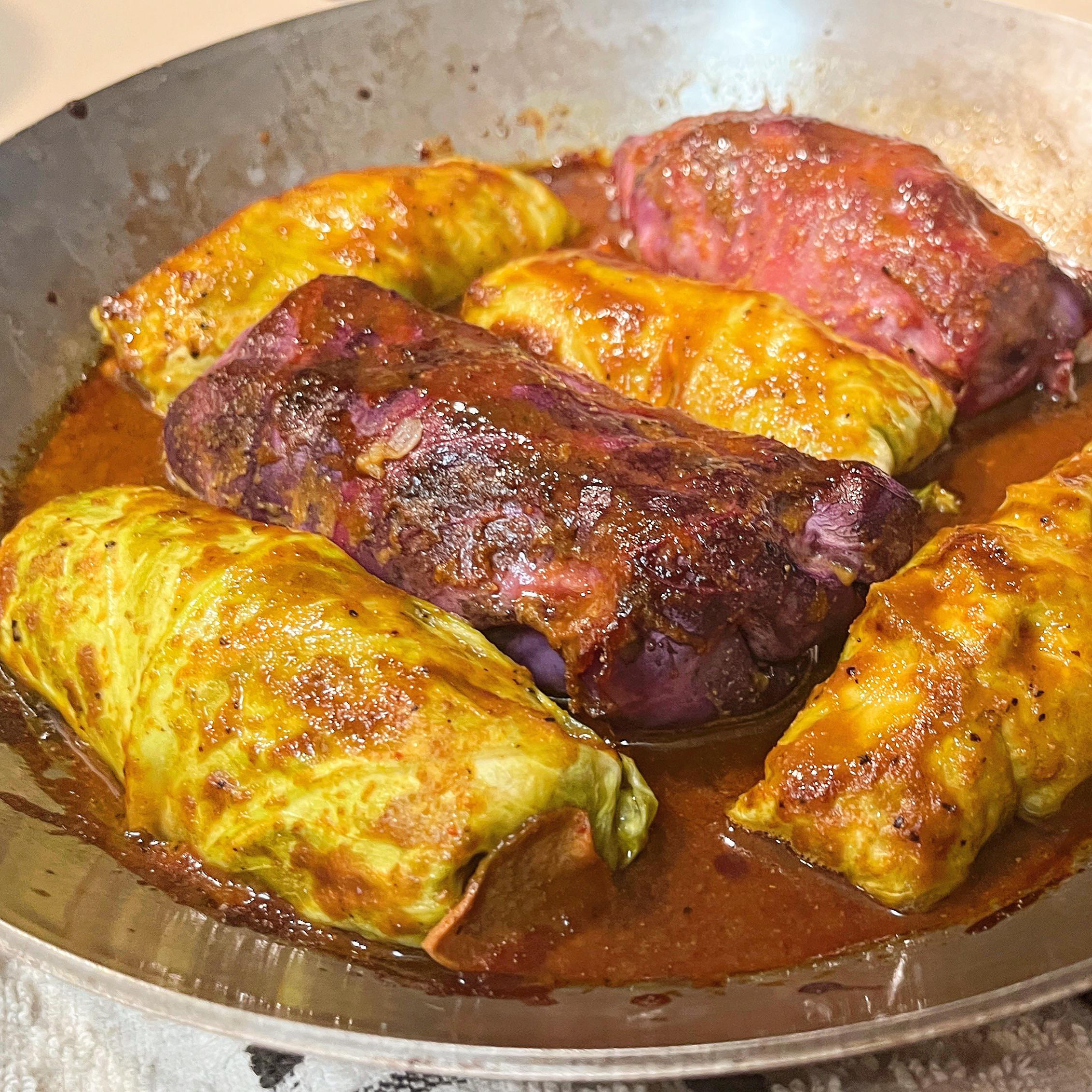 [homemade] miso pork cabbage rolls | Scrolller
