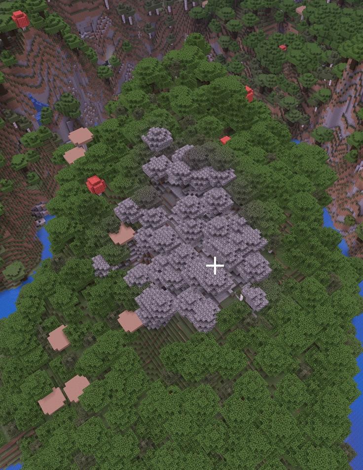 Castle build on Pale forest island | Scrolller