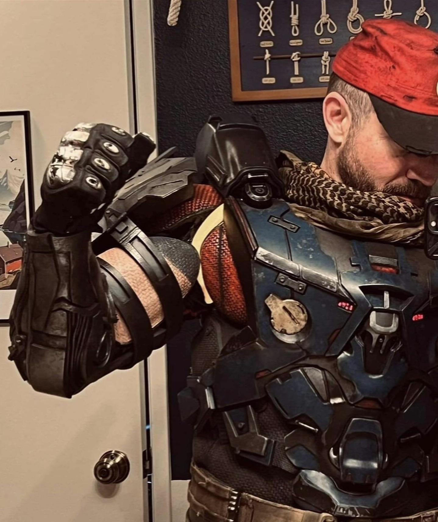 Sci-Fi Super Mario: New Forearms! - EVA FOAM | Scrolller