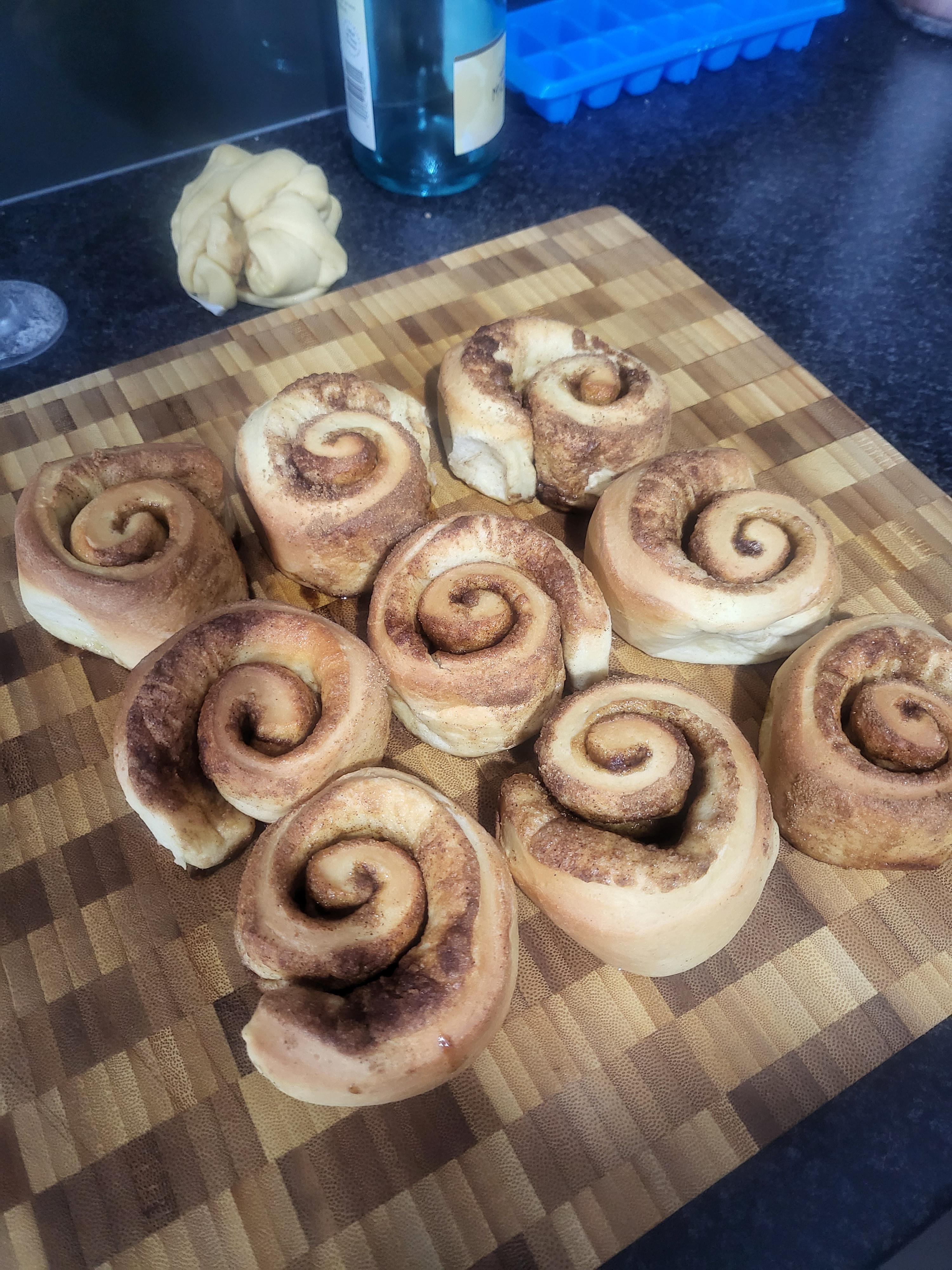 My first attempt at cinnamon scrolls | Scrolller