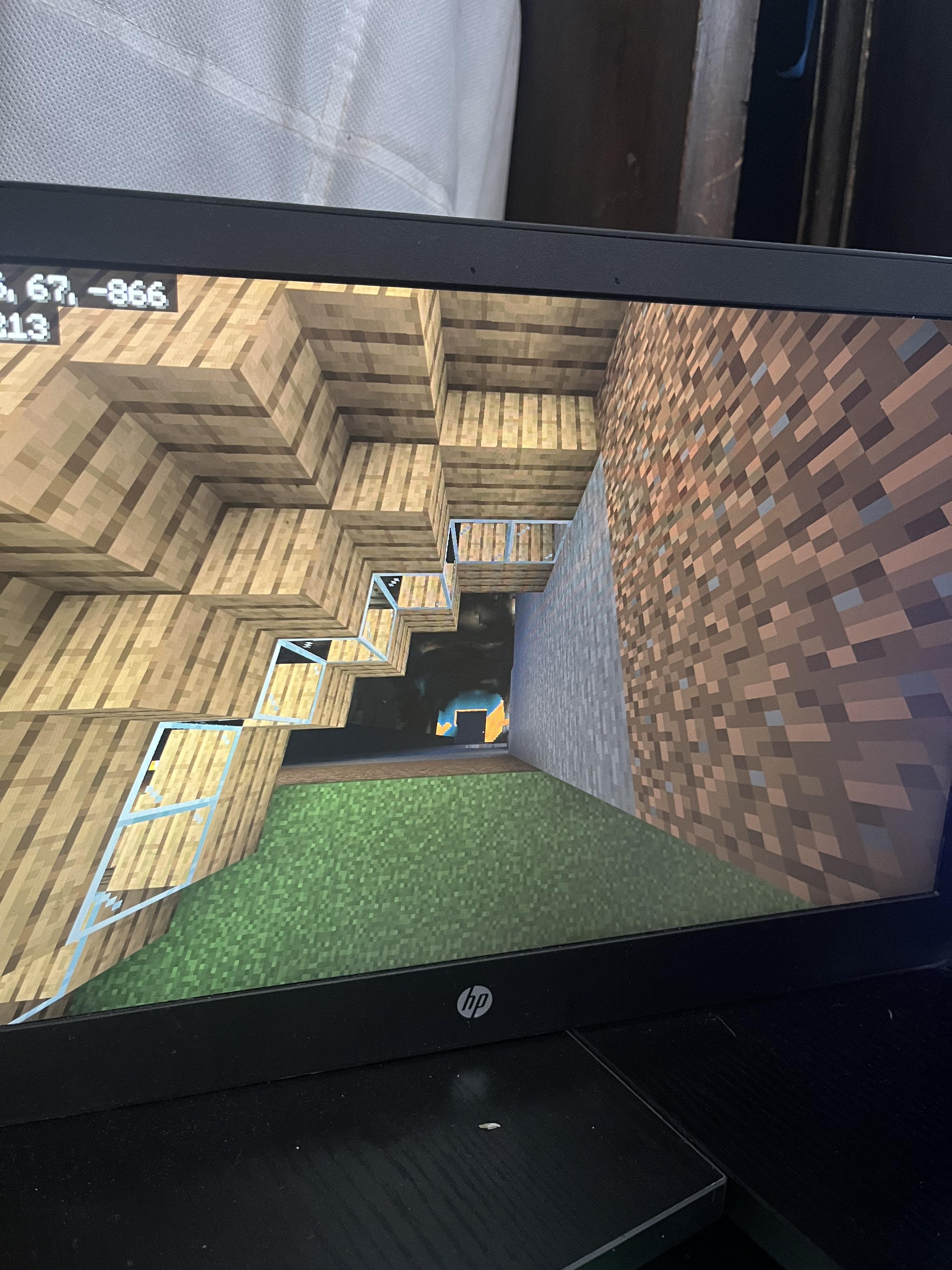 Why did this random chunk spawn | Scrolller