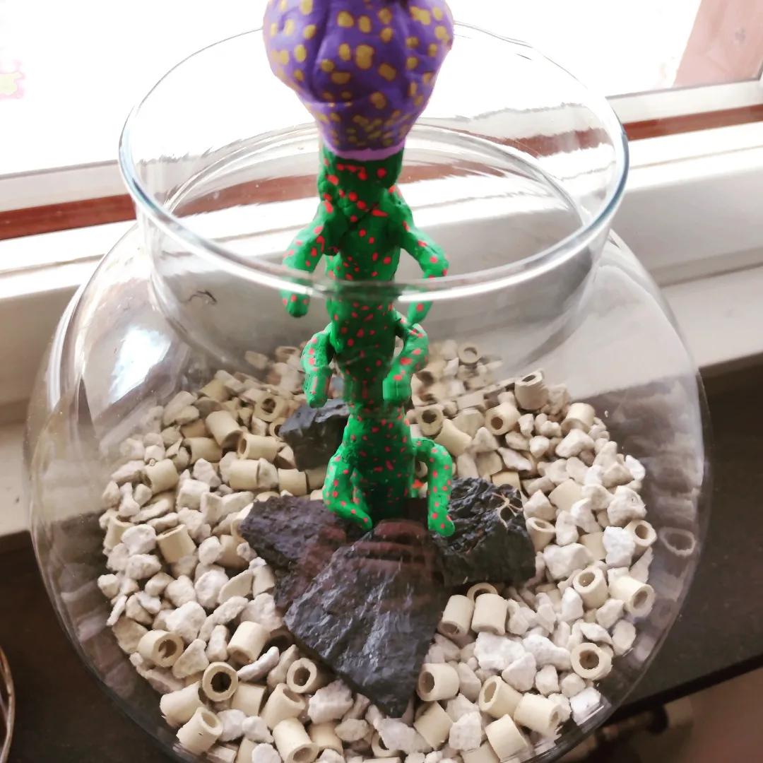 I made a alien plant. | Scrolller