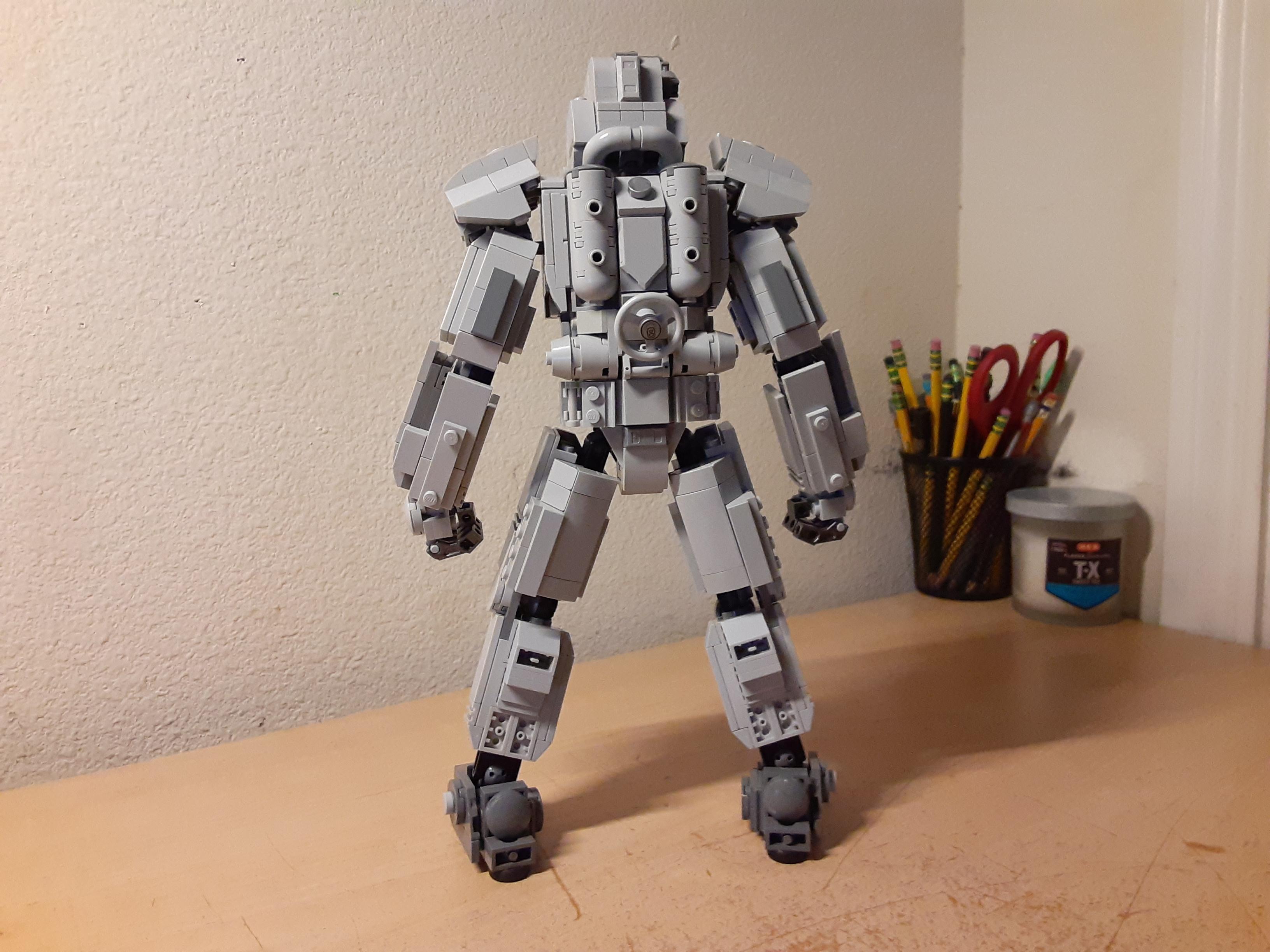 T-51 Power Armor in Lego | Scrolller