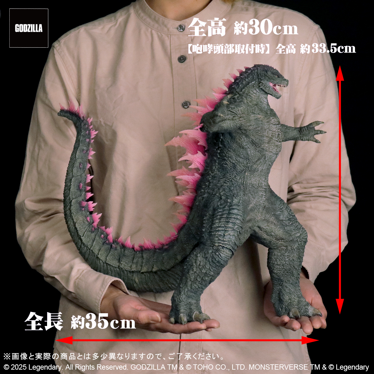 Official Evolved Godzilla action figure from Toho itself | Scrolller