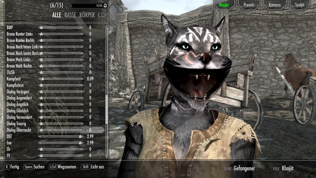 Some of my "Beautiful" Khajiit Characters. | Scrolller