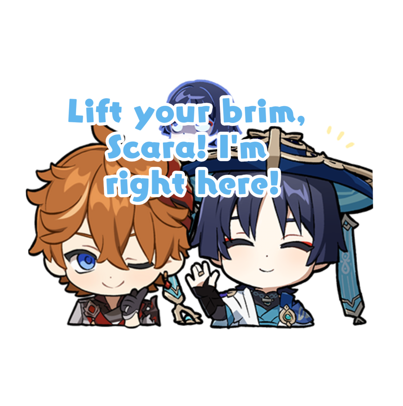 Guys I made Project Sekai themed Genshin stickers | Scrolller