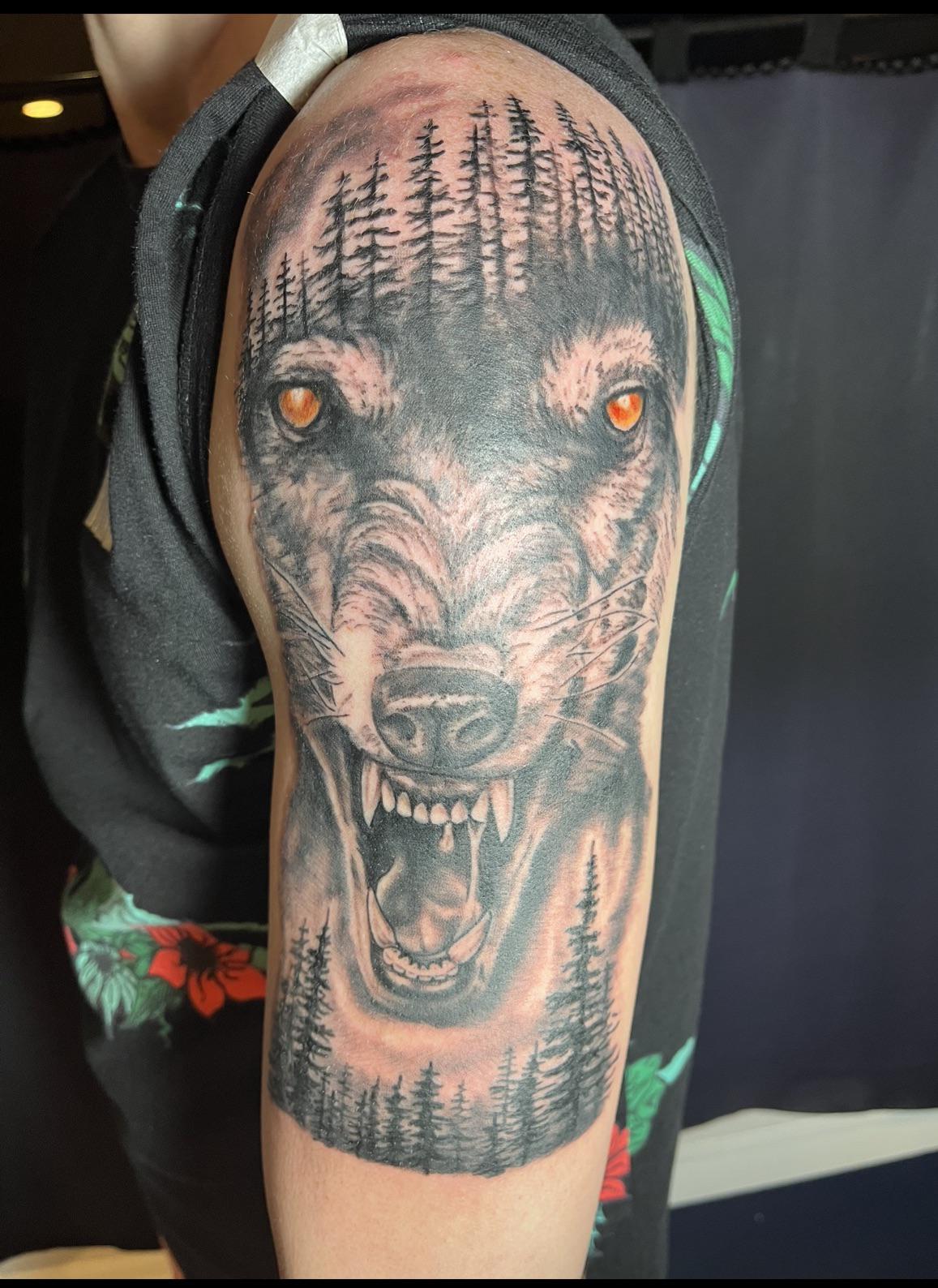 First tat how do y’all think it came out? | Scrolller