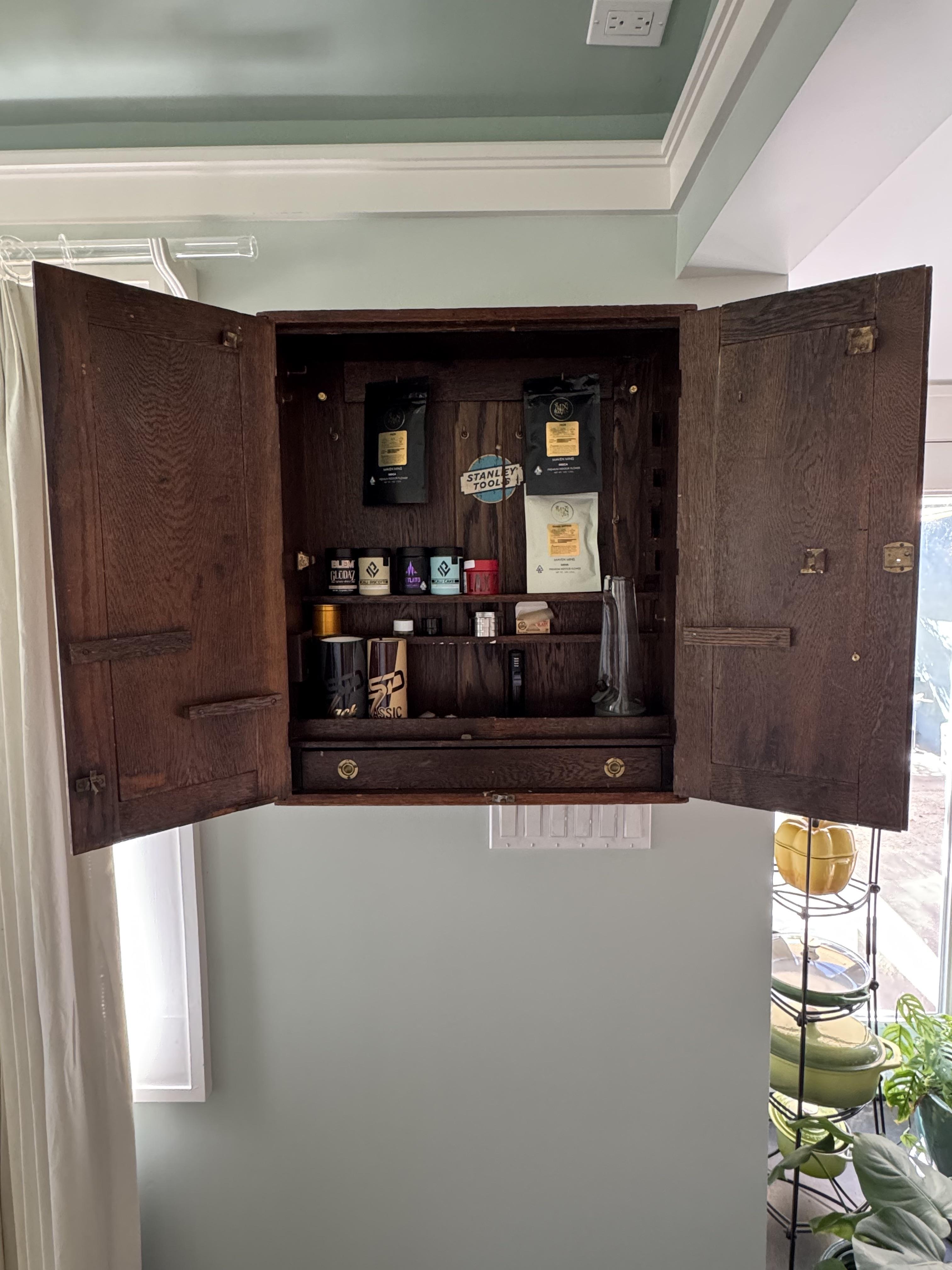 1920s Stanley tools cabinet, meet 2024! | Scrolller