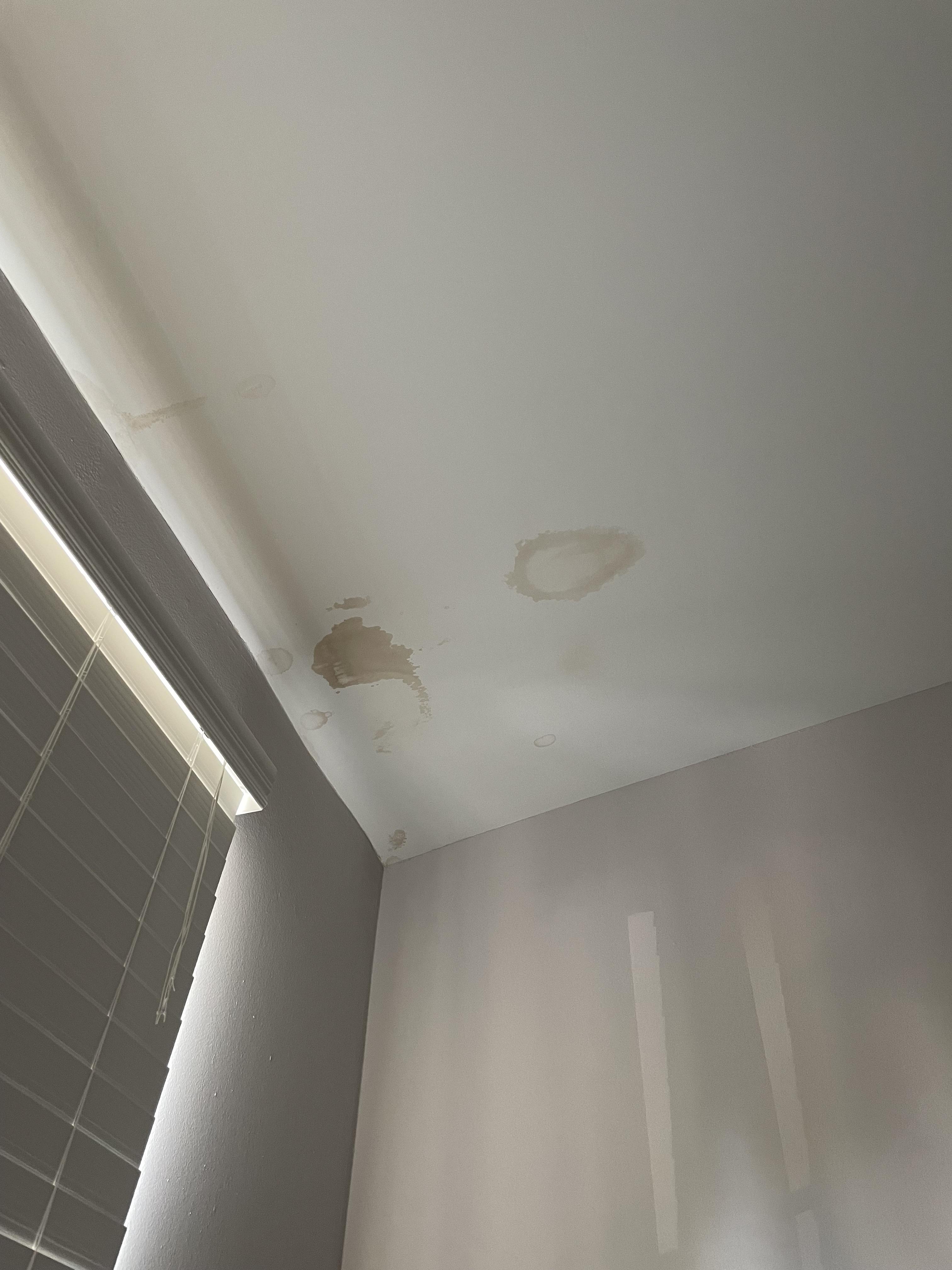 Water damage on ceiling | Scrolller