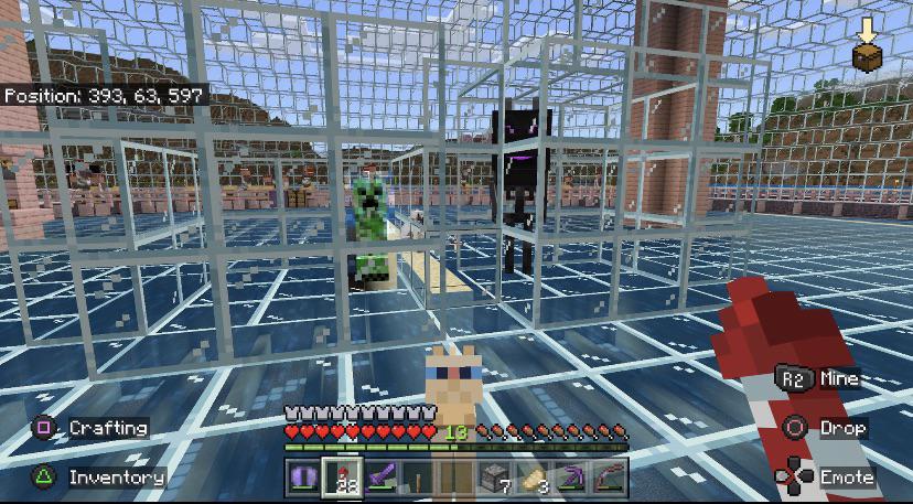 I put all types of armor on 6 wither skeletons and I got a charged creeper. What should I put on ...