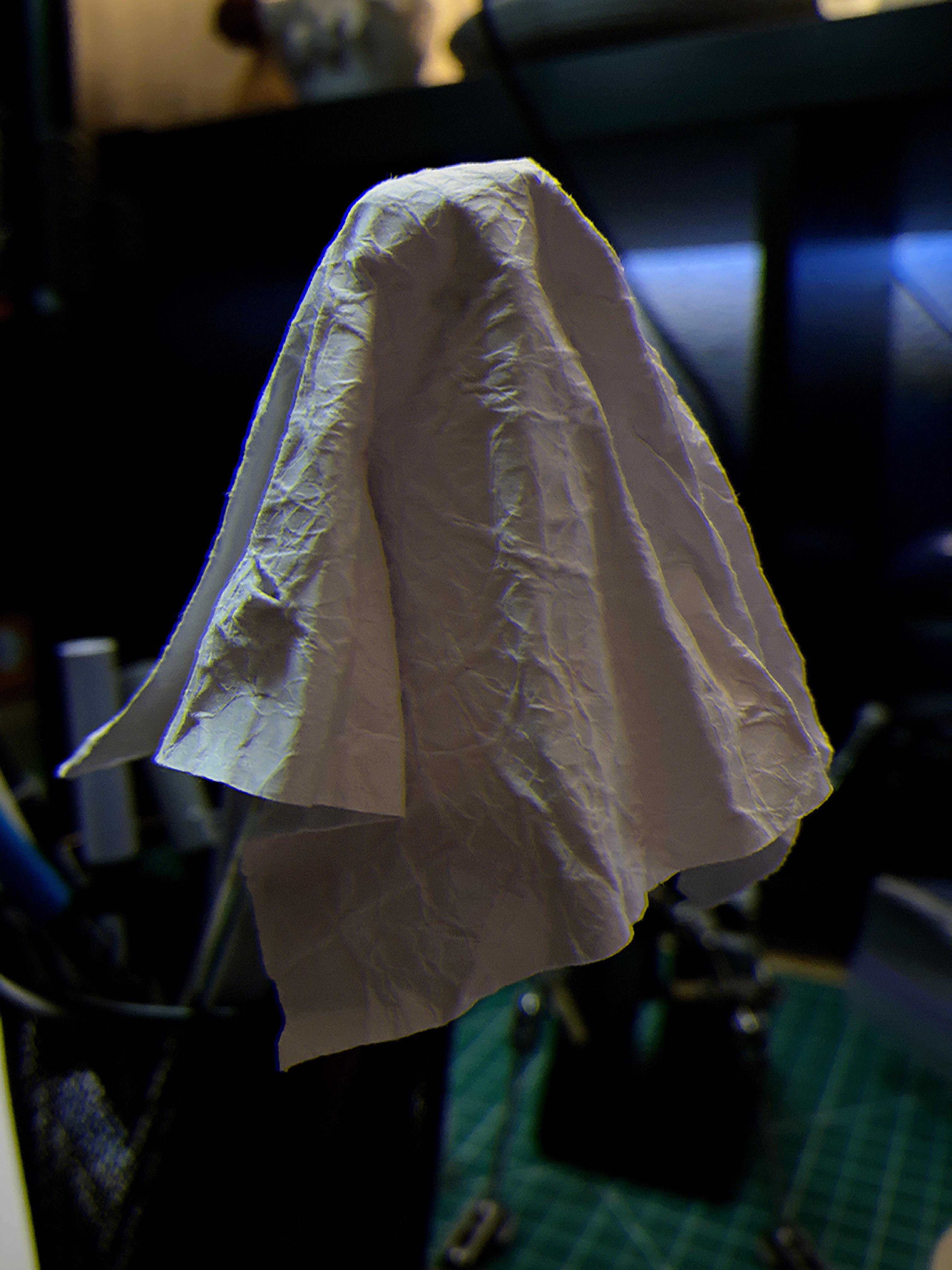 Prototype paper ghost puppet for stop-motion | Scrolller