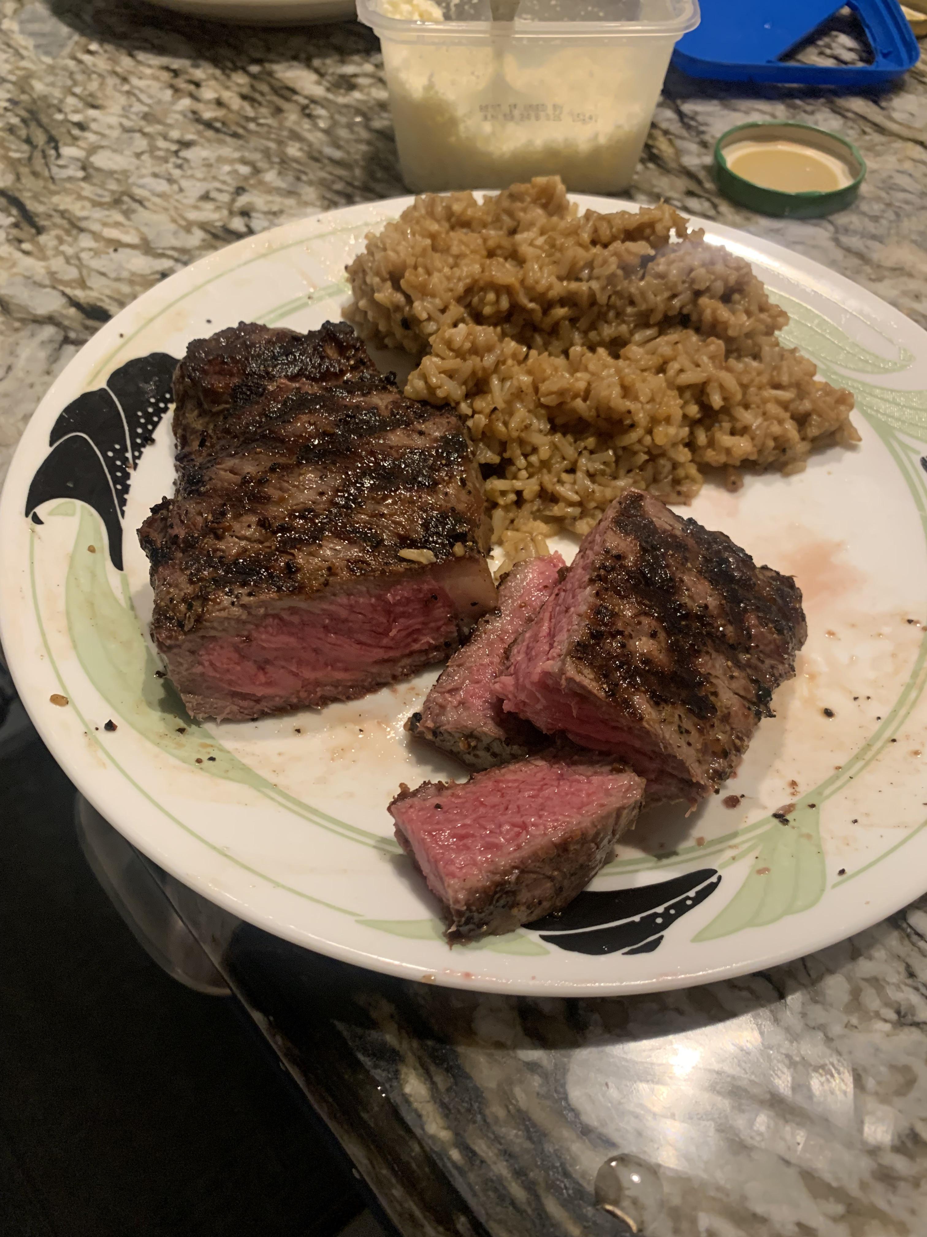 homemade]” NYStrip. Grilled to medium rare | Scrolller