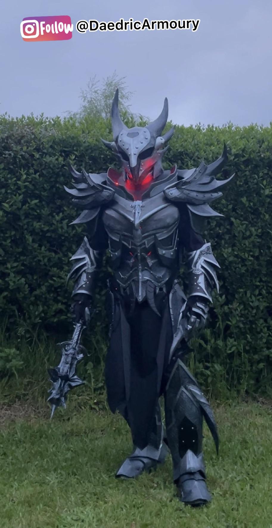 My Daedric Armour Cosplay! | Scrolller