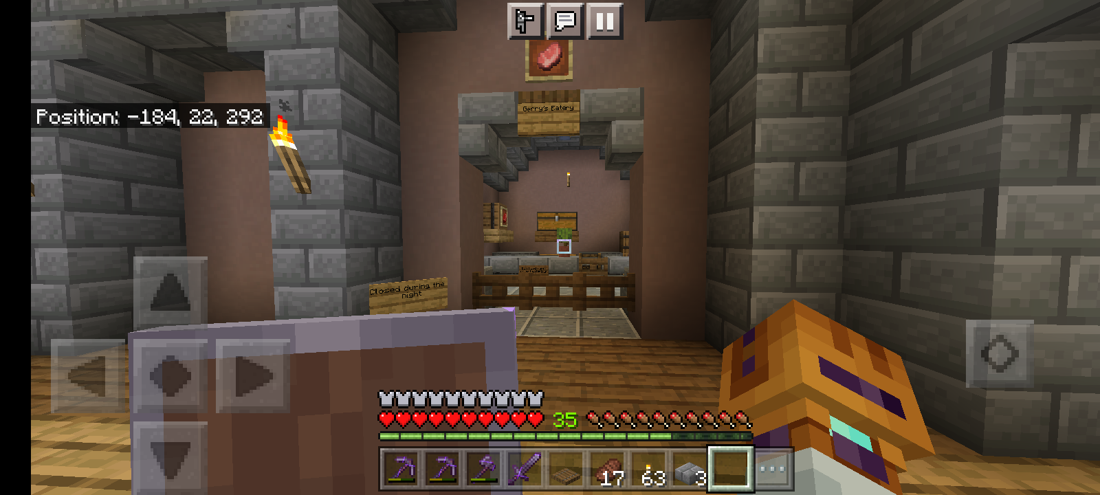 Part 2 of my progress on my underground bunker or base (idk what's the difference) | Scrolller