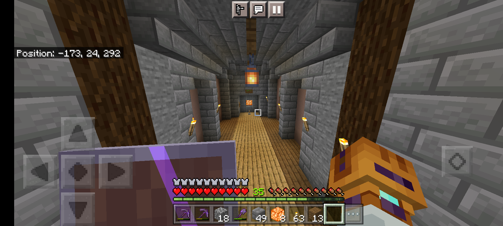 Part 2 of my progress on my underground bunker or base (idk what's the difference) | Scrolller