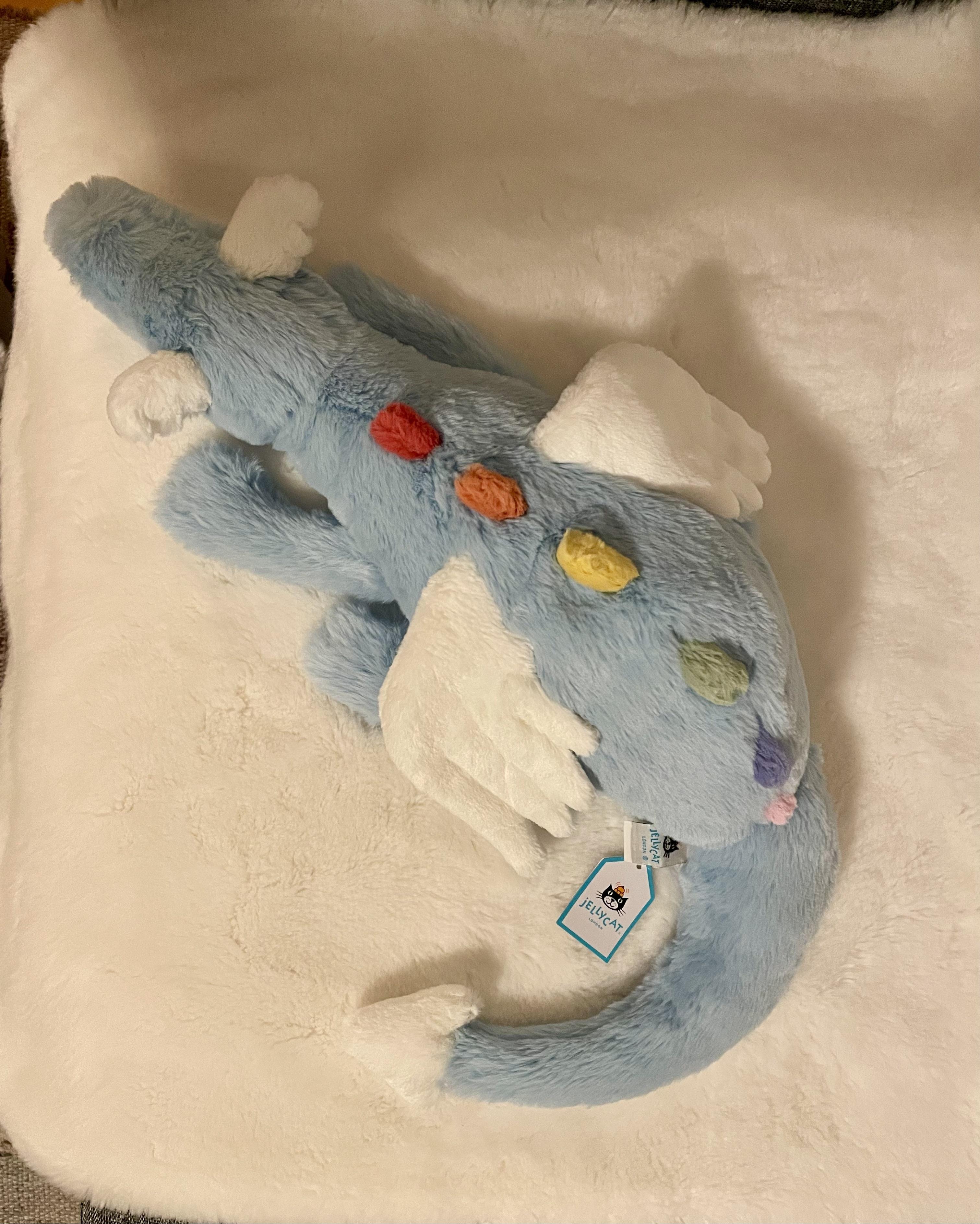 Sky dragon… as dreamy as you all promised! 🩵🌈 | Scrolller