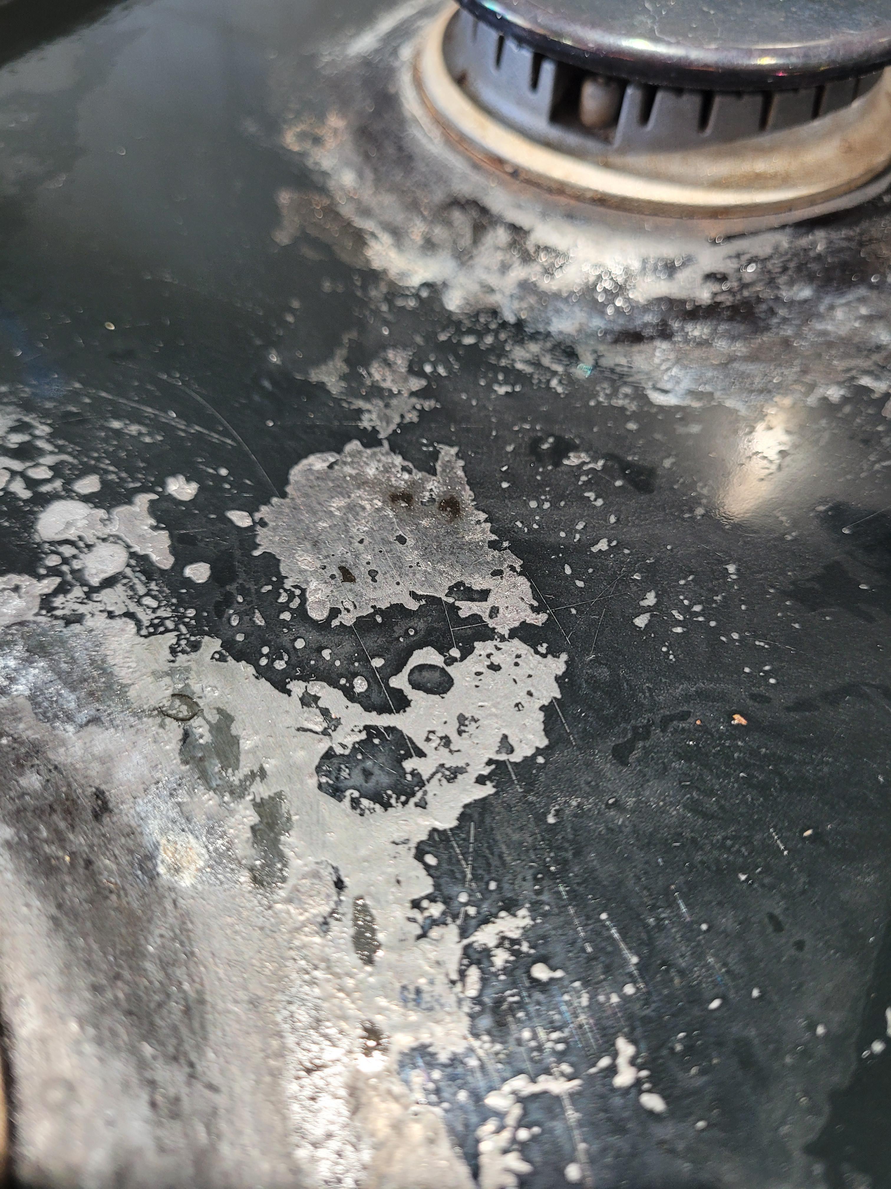 Porcelain Stove Burnt in Stain | Scrolller