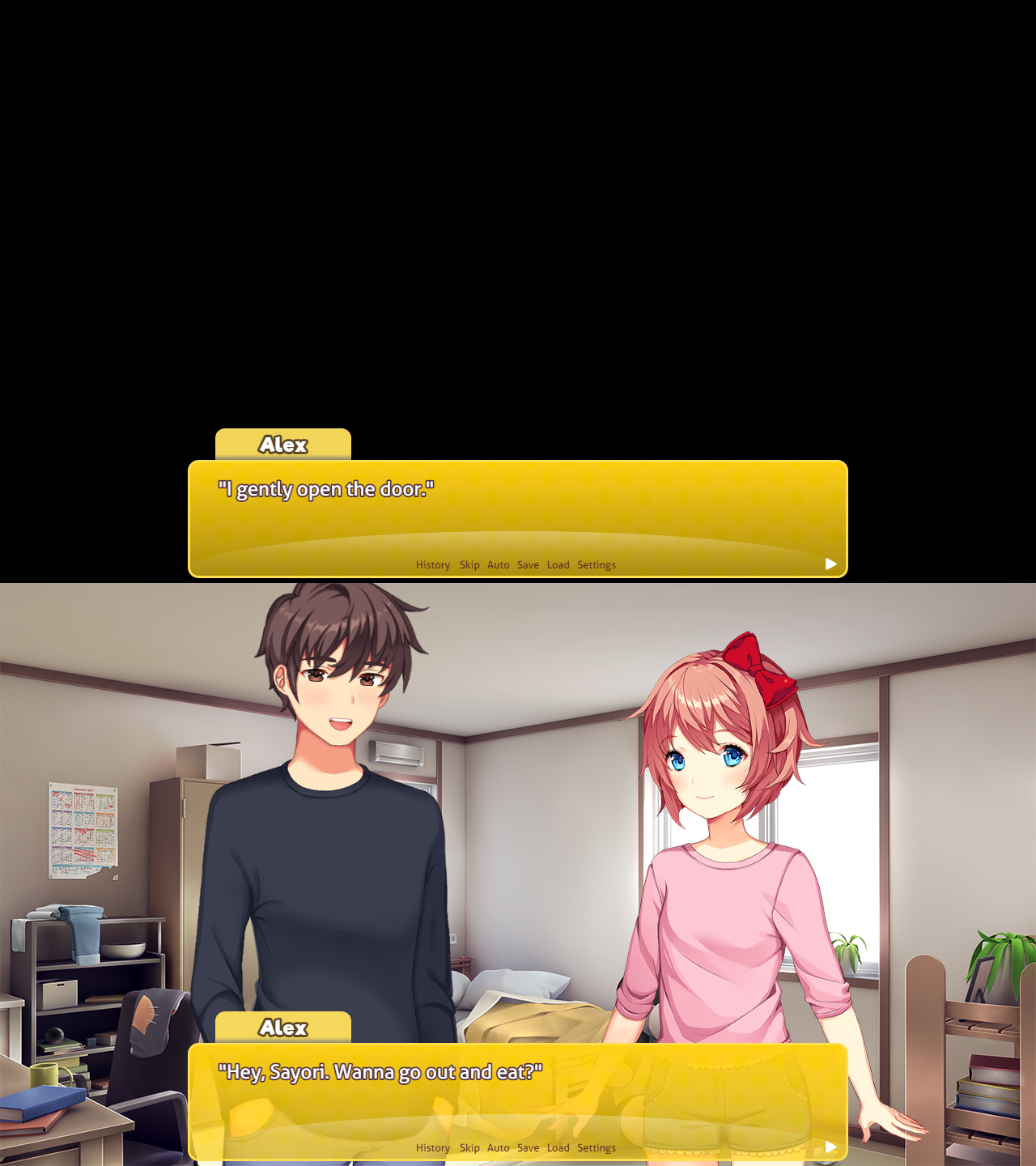 On a date with Sayori! You won't beli- | Scrolller