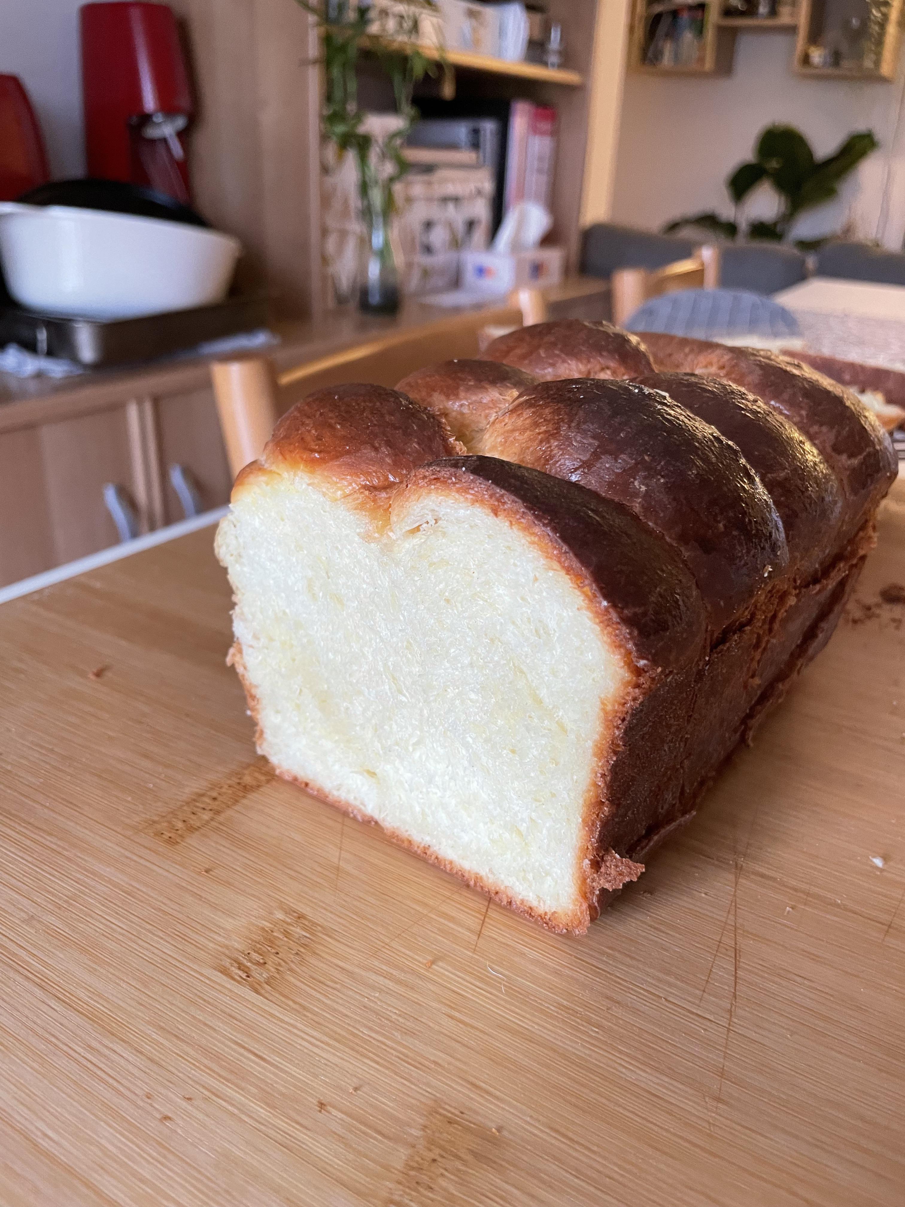 Brioche bread for Easter breakfast - first try | Scrolller