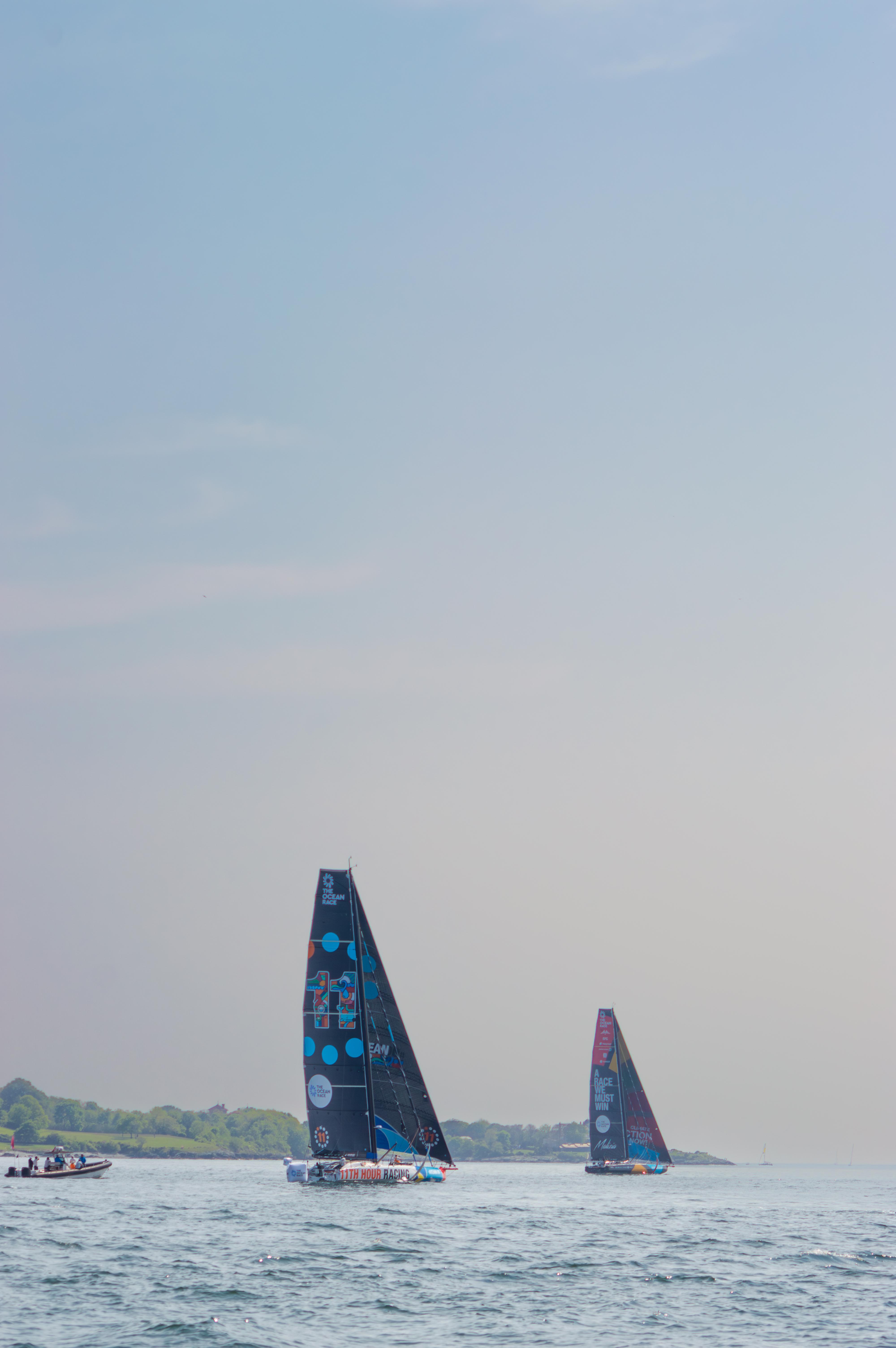 Pictures from the start of Leg 5 of The Ocean Race 2023 : Sunday 5/21/23 Newport, RI | Scrolller