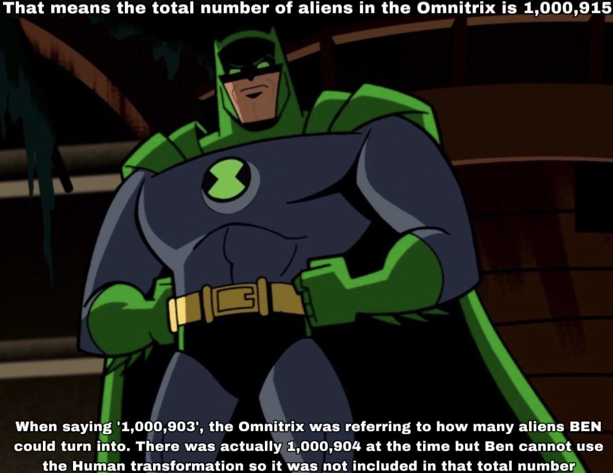How many aliens there are in the Omnitrix by the end of Omniverse | Scrolller