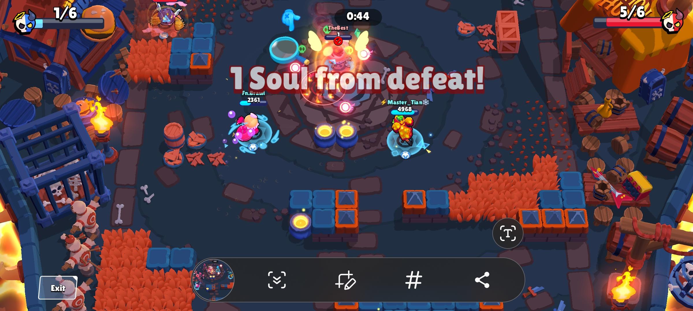 I didn't know brawl stars have UNO reserve on soul collector game mode, watch the score | Scrolller