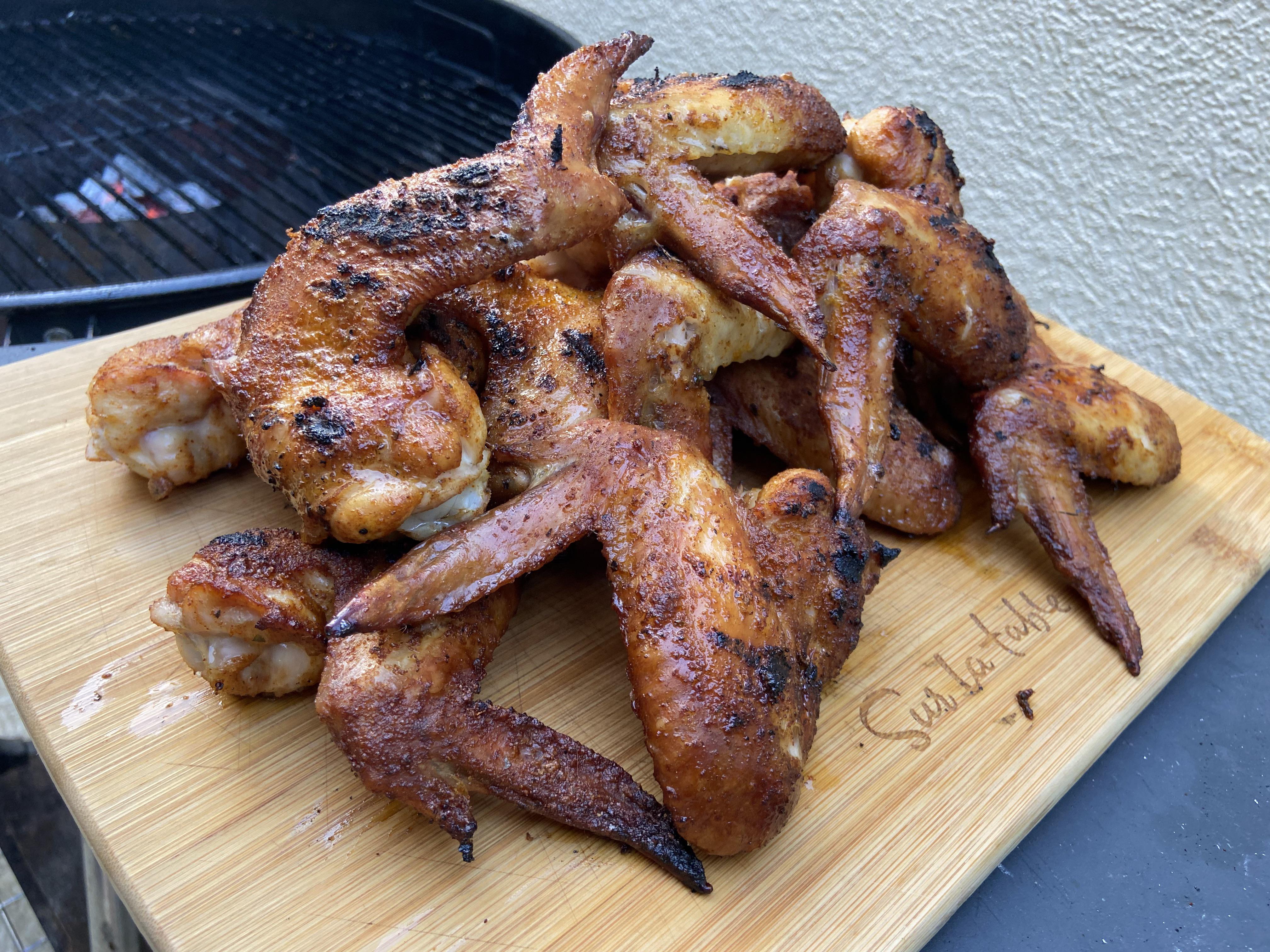 [homemade] grilled chicken wings | Scrolller